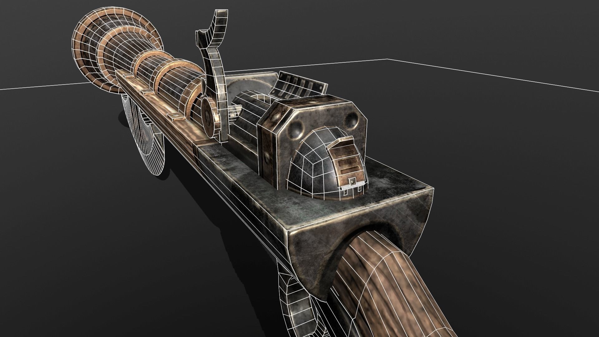 musket with axe free VR / AR / low-poly 3D model | CGTrader