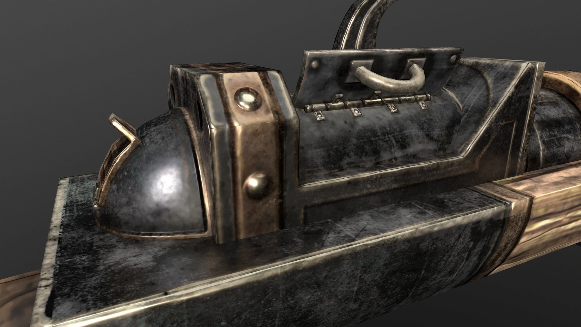 musket with axe free VR / AR / low-poly 3D model | CGTrader