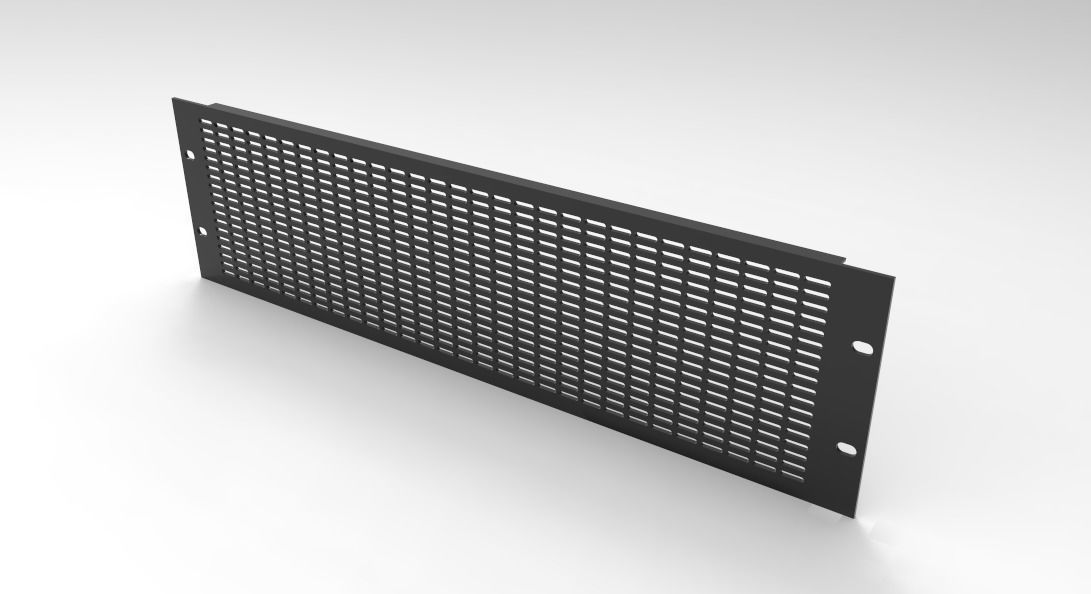 Vent Panel 3RU free 3D model | CGTrader