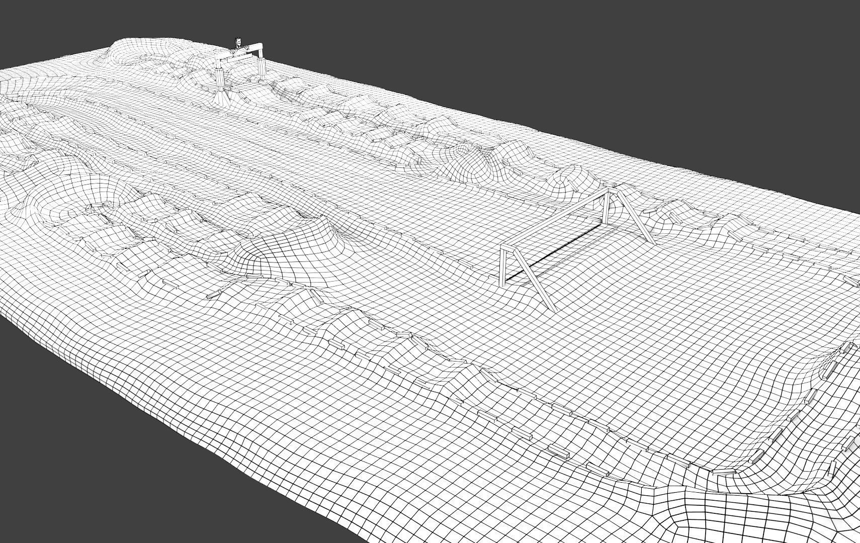 3D model Motocross Track VR / AR / low-poly | CGTrader