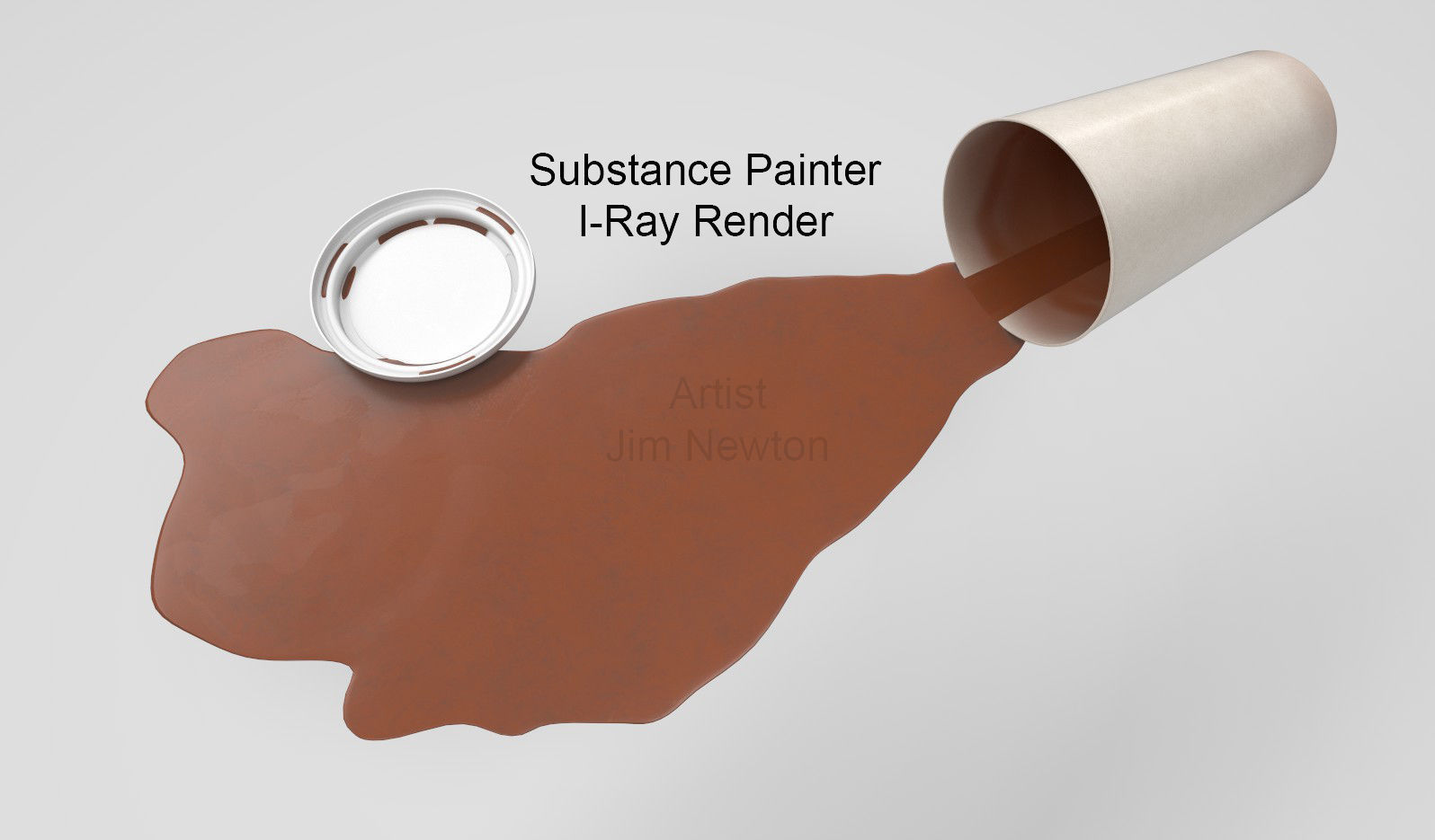 Spilled Coffee 3D model | CGTrader