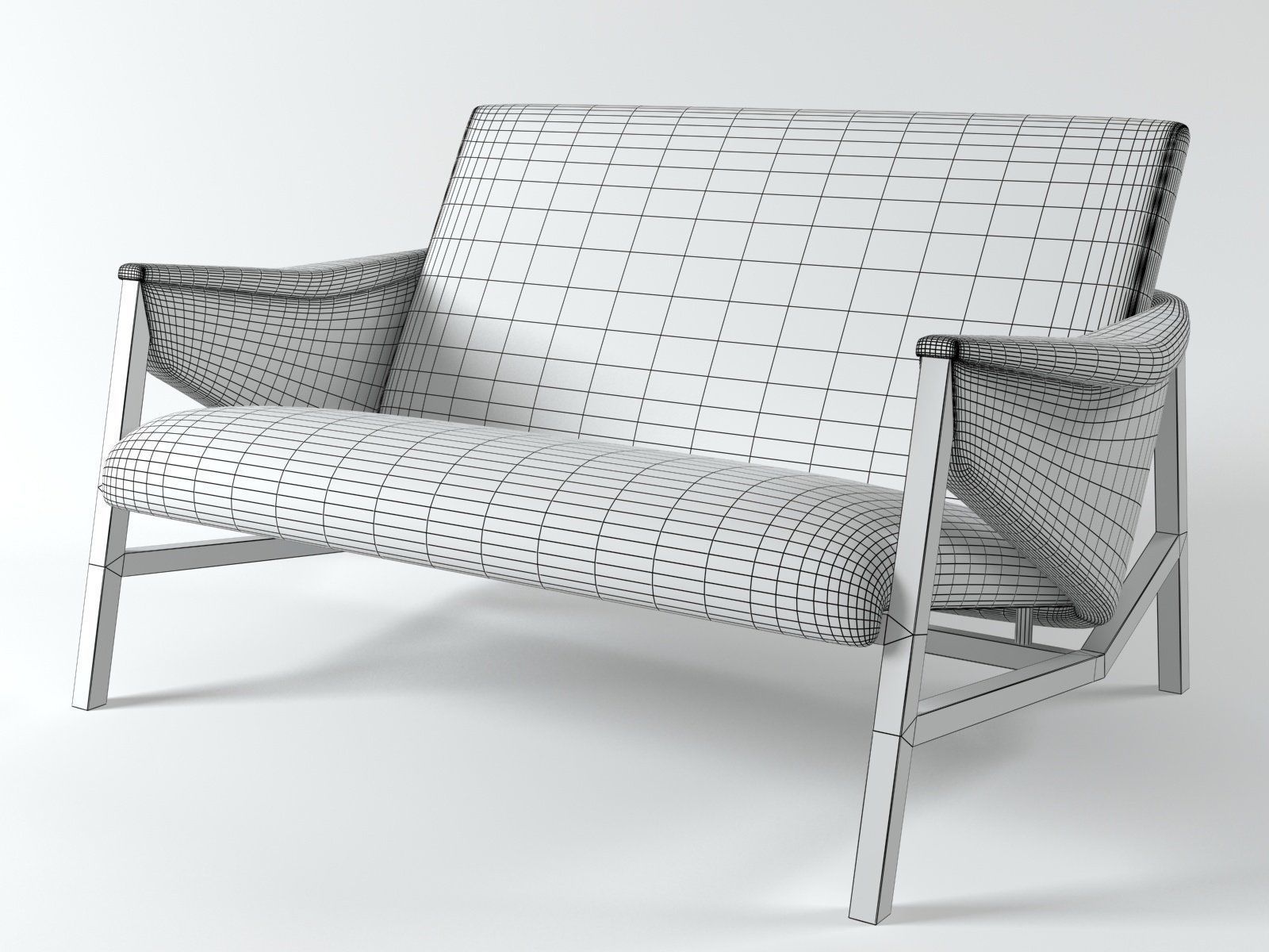 Isa Sofa 3D model | CGTrader
