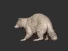 Raccoon sculpture STL 3d printable model 3D model 3D printable | CGTrader