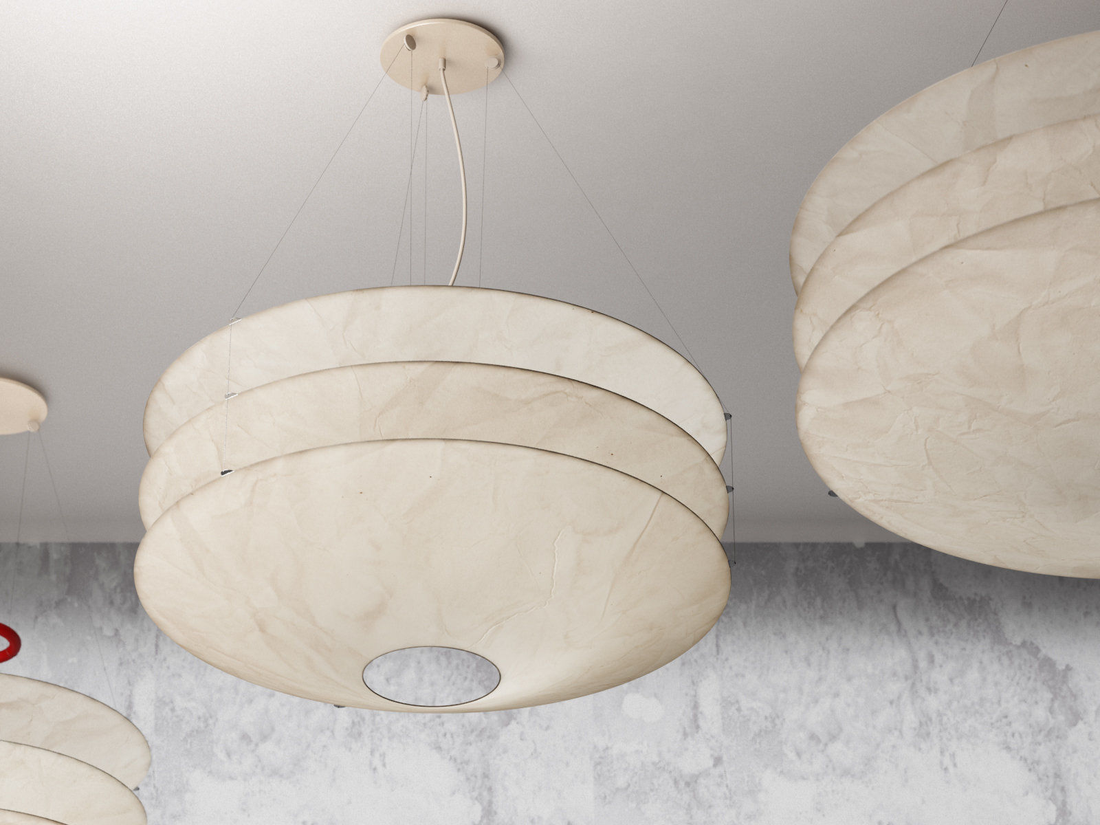 Floatation pendant light 3D model | CGTrader