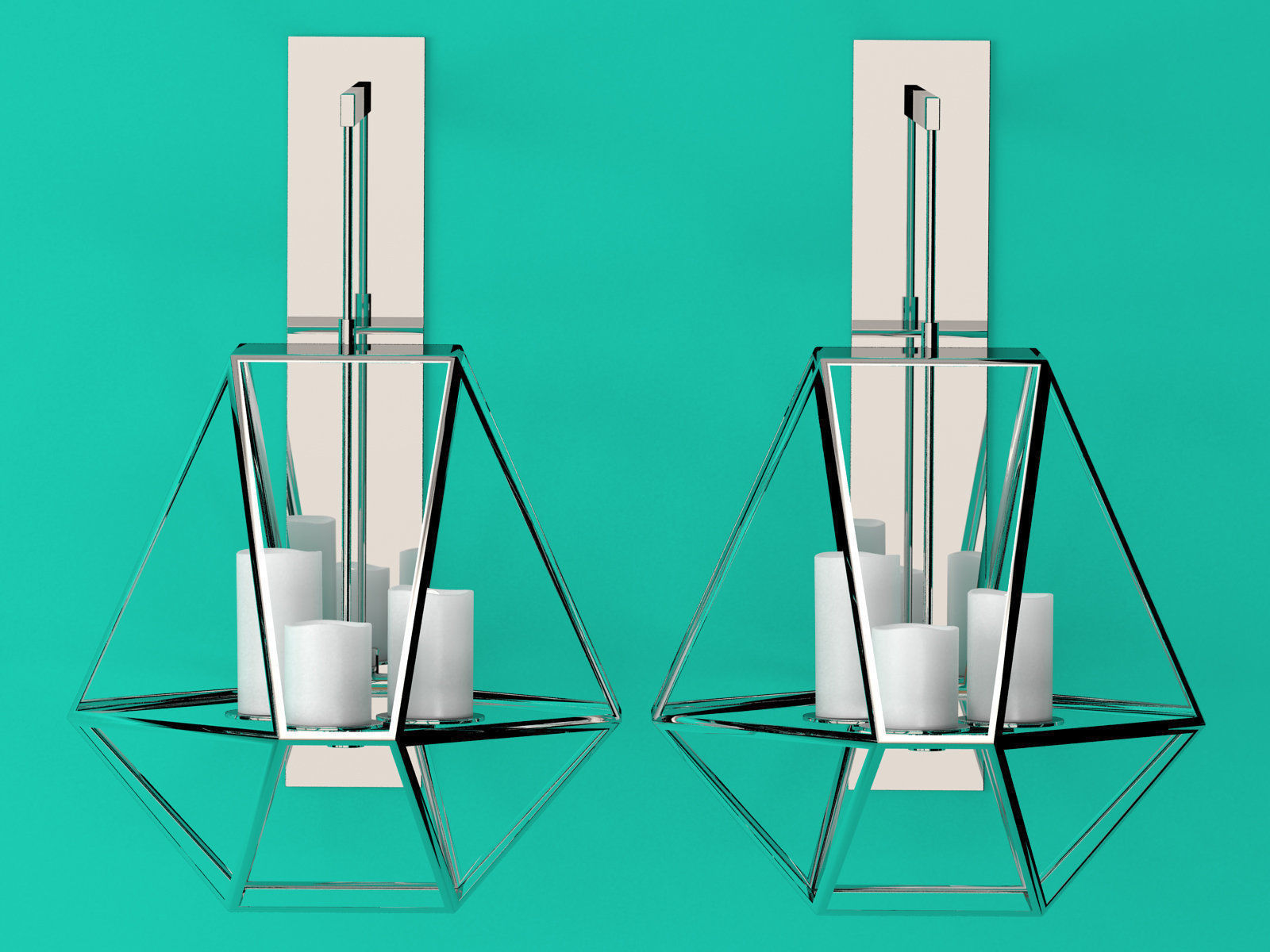 Gem Wall 3D model | CGTrader