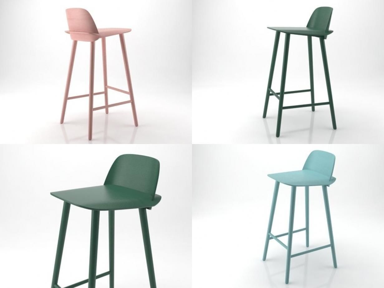 Nerd Bar Stool 3D model | CGTrader