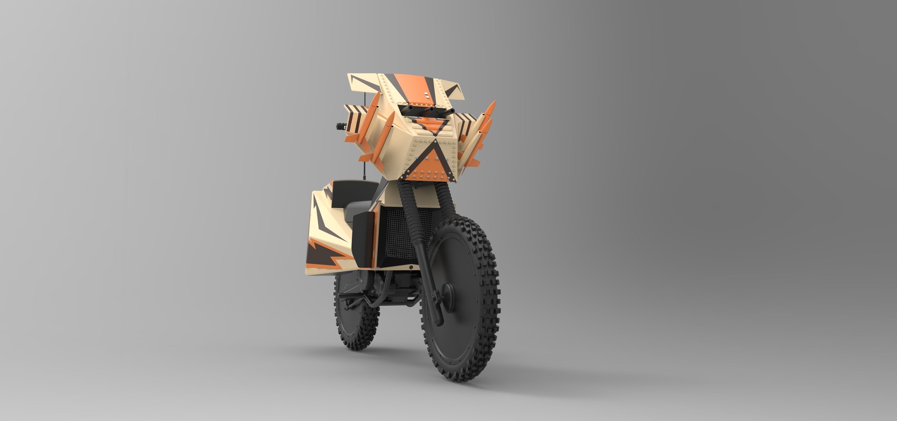 Bike from movie Megaforce 1982 3D model | CGTrader