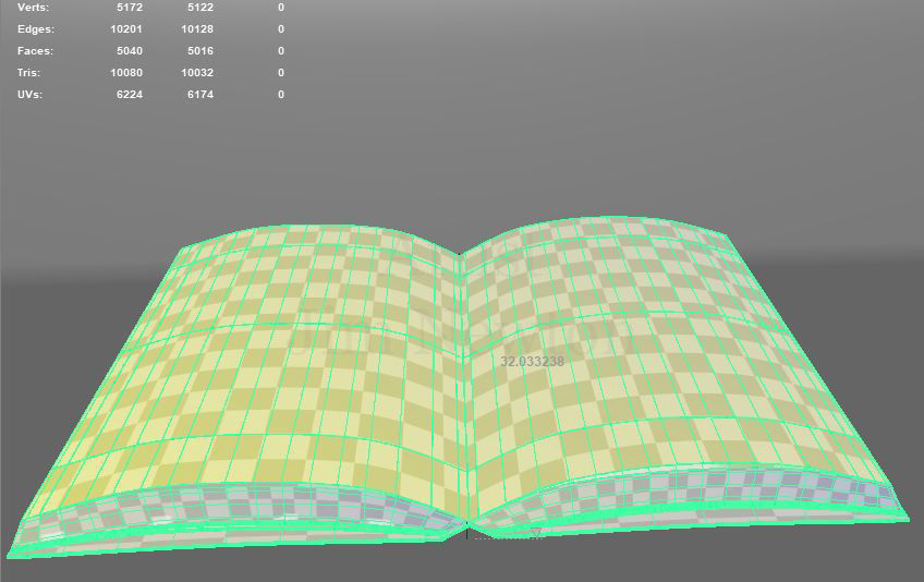 Book Open 3D model | CGTrader