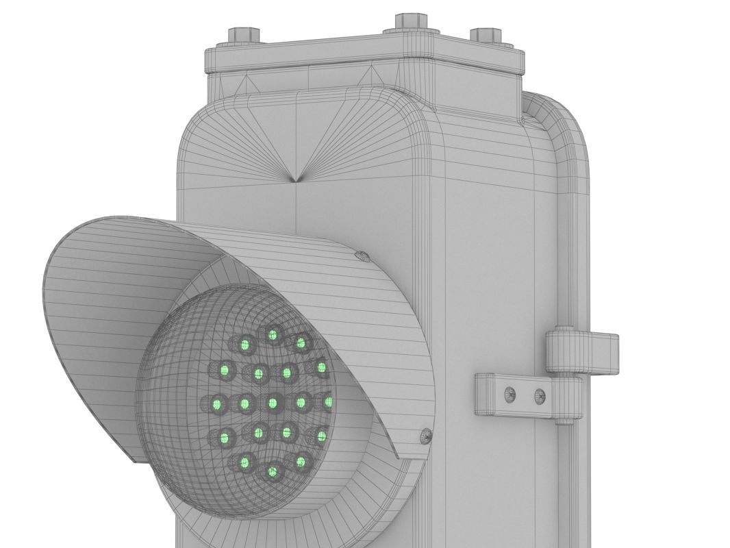 Subway Signal Light 3D model | CGTrader