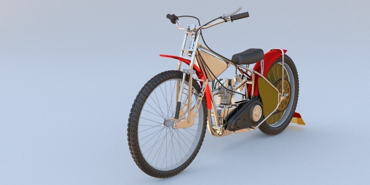 Speedway Bike 3D Model .max .obj .ma .mb .blend - CGTrader.com