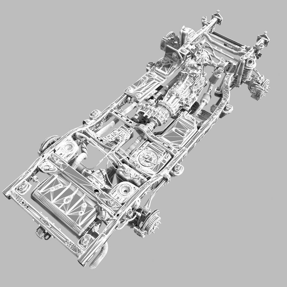 Car Chassis 3D model | CGTrader