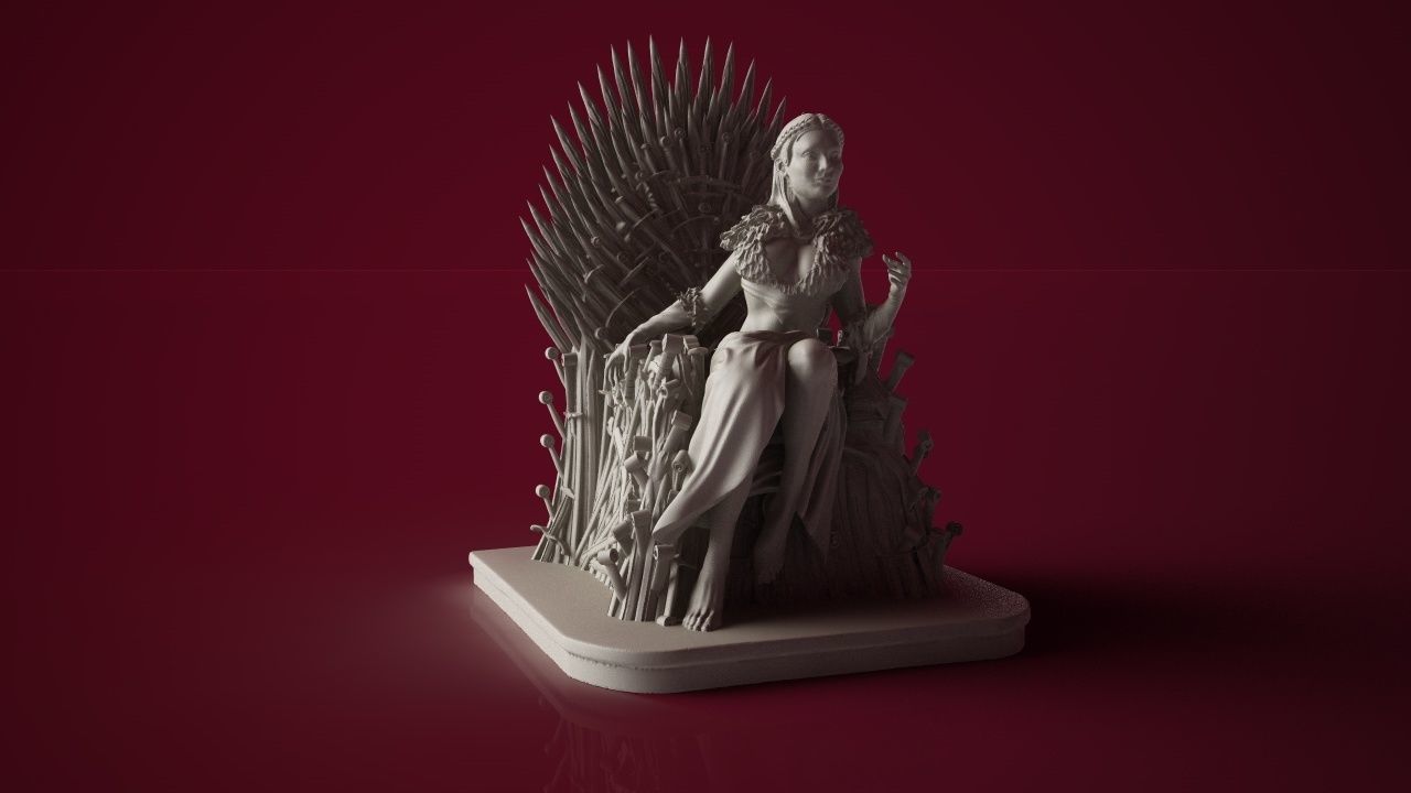 Sansa Pinup 3D model 3D printable | CGTrader