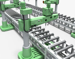 Production line 3D Models | CGTrader