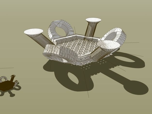 Hex Chain study free 3D model 3D printable | CGTrader