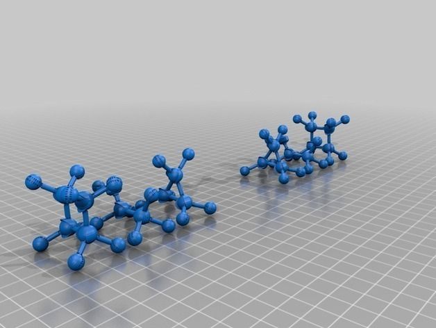 Chemical Chess Set and Board free 3D model 3D printable | CGTrader