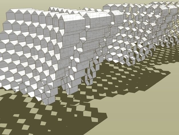 hex development free 3D model 3D printable | CGTrader