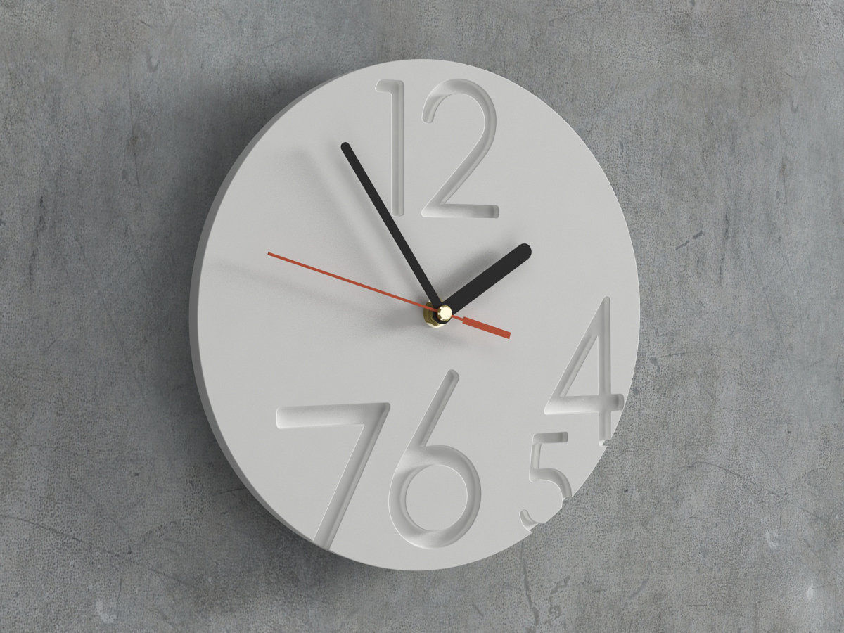 120 Clock 3D model | CGTrader