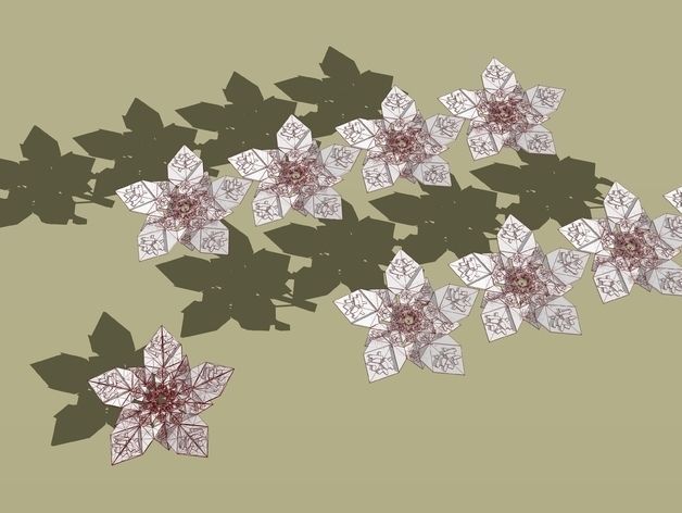 penrose flower base free 3D model 3D printable | CGTrader