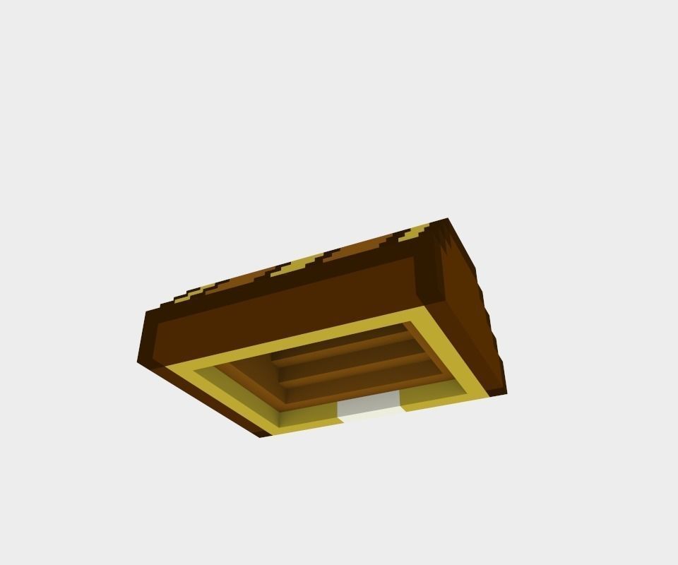 3D model Voxel Small Chest VR / AR / low-poly | CGTrader