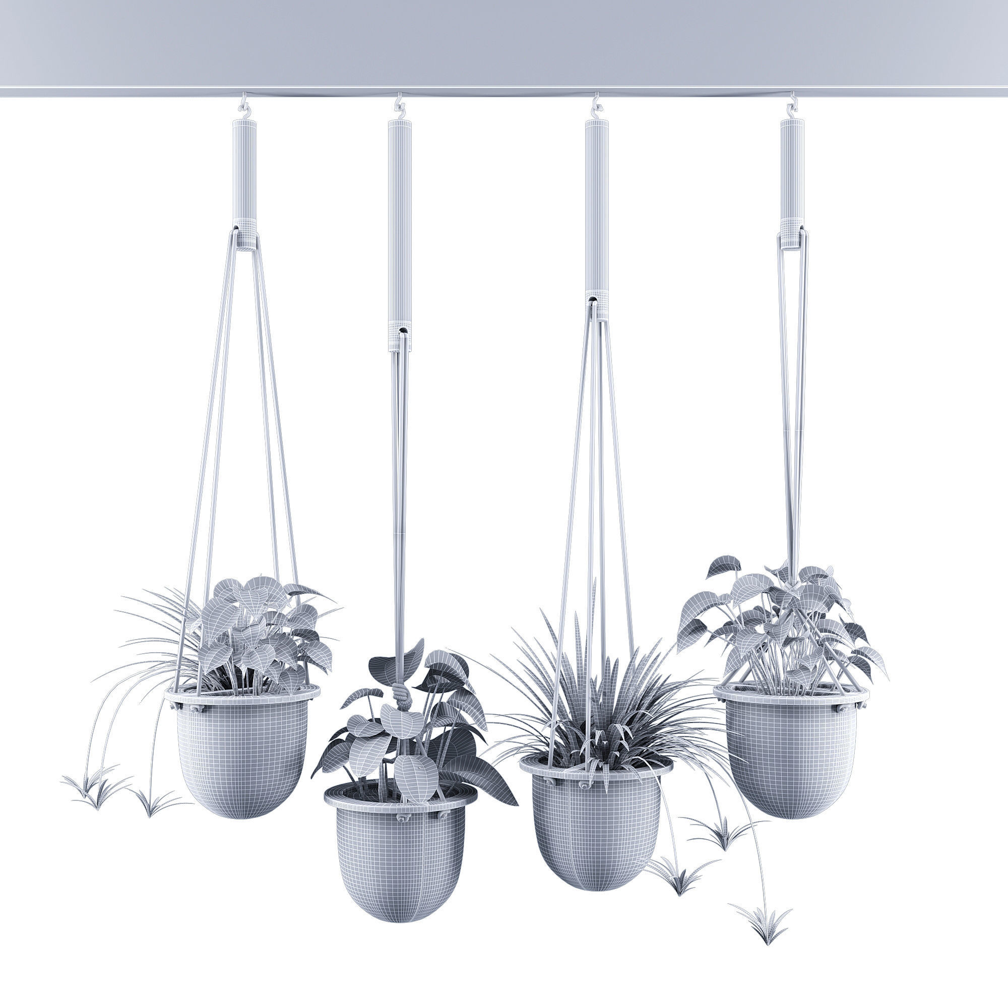 Pot plant wpk-shp 3D model | CGTrader