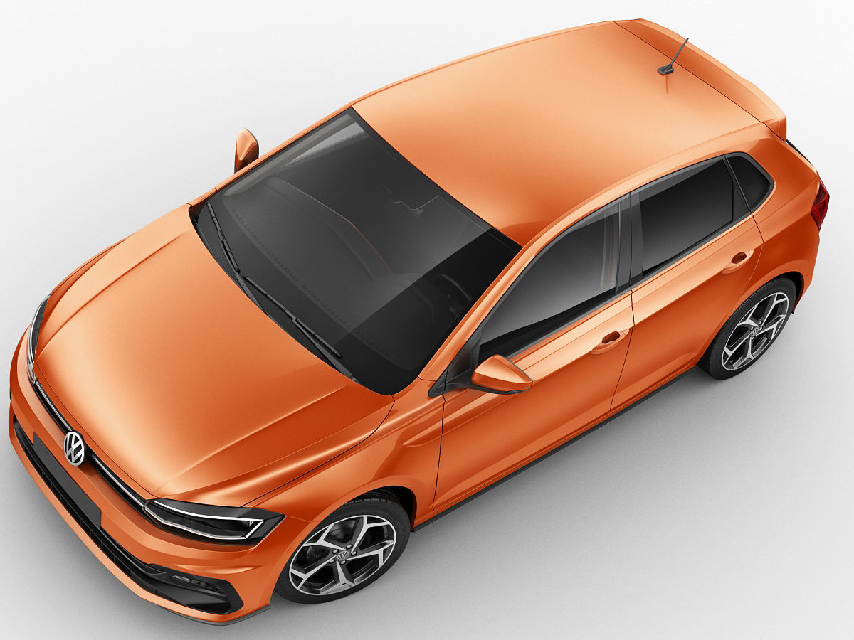 Volkswagen Polo 2018 R-line 3D model | CGTrader