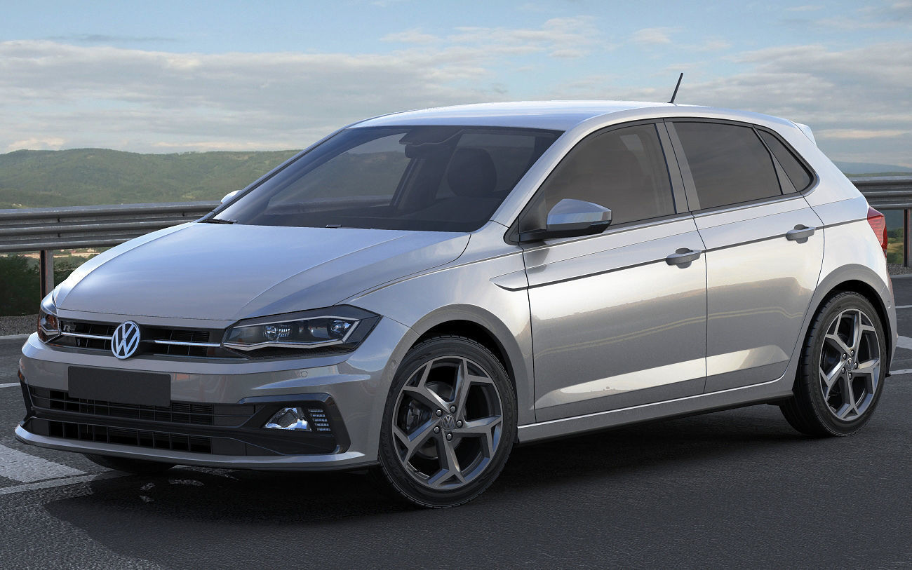 Volkswagen Polo 2018 R-line 3D model | CGTrader