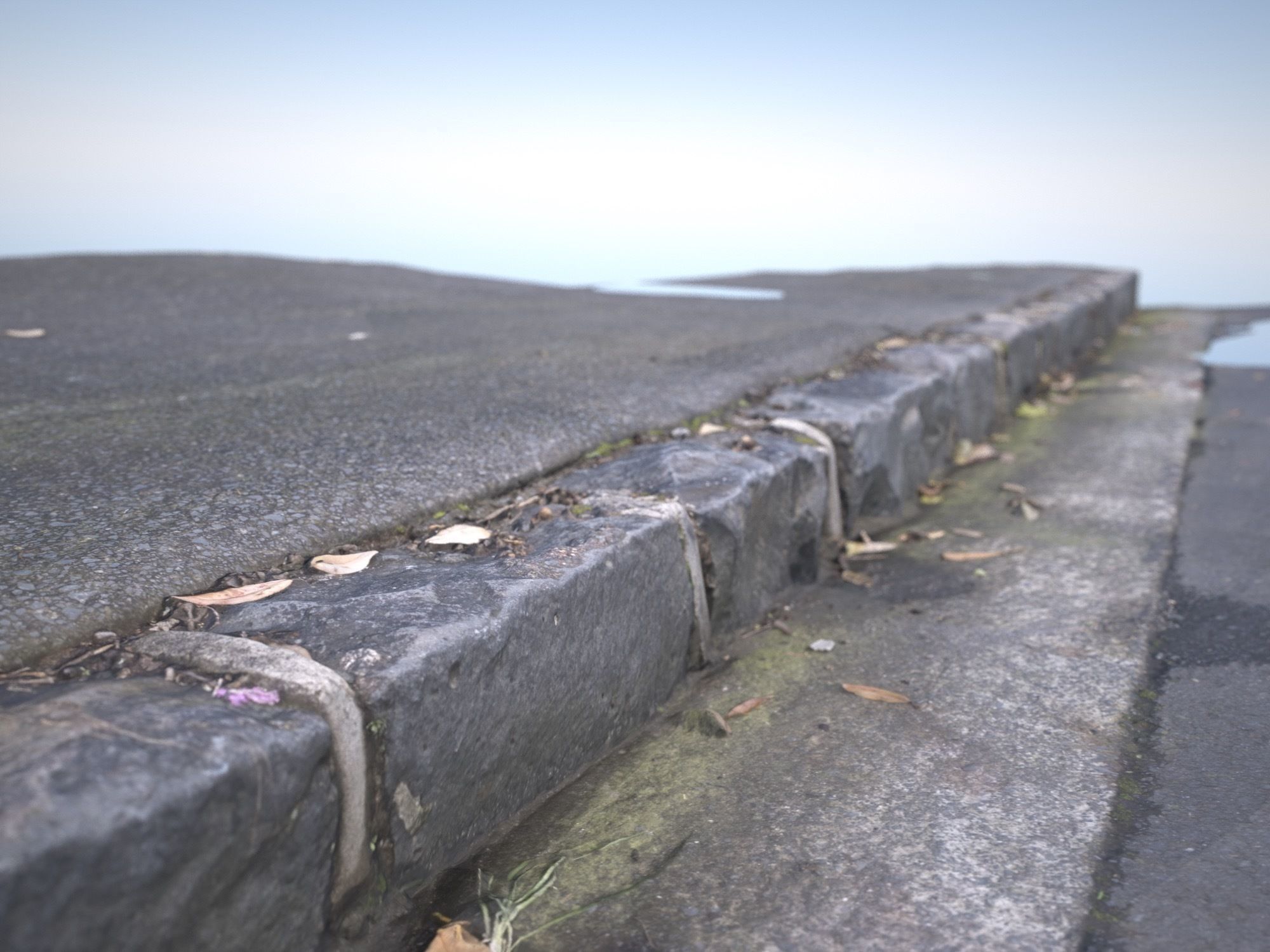Rough Curb 3D model | CGTrader