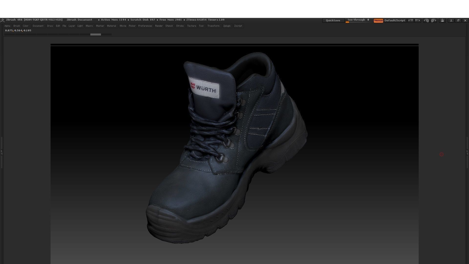 3D model Boot 3D model work VR / AR / low-poly | CGTrader