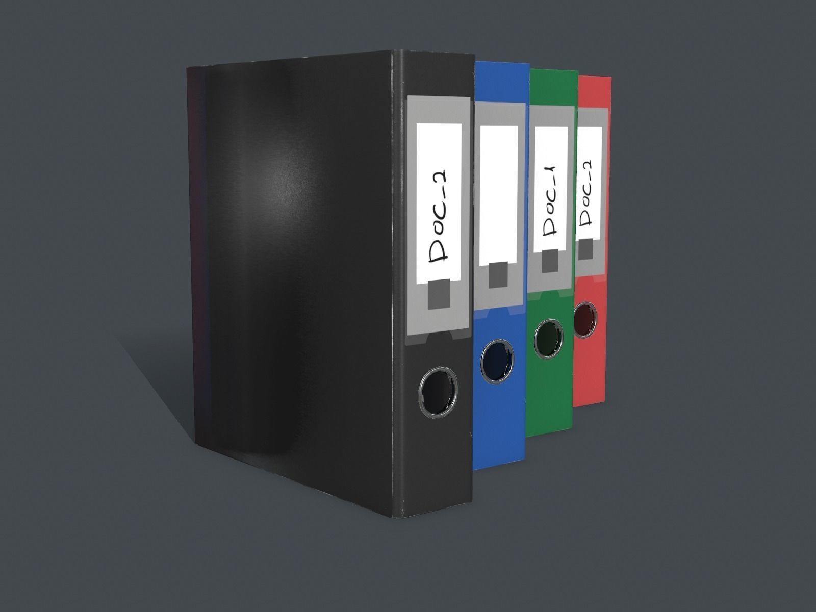Ring Binder free VR / AR / low-poly 3D model | CGTrader