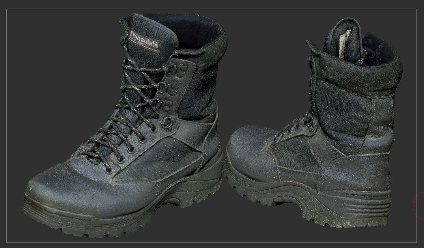 3D model Military Boot VR / AR / low-poly | CGTrader