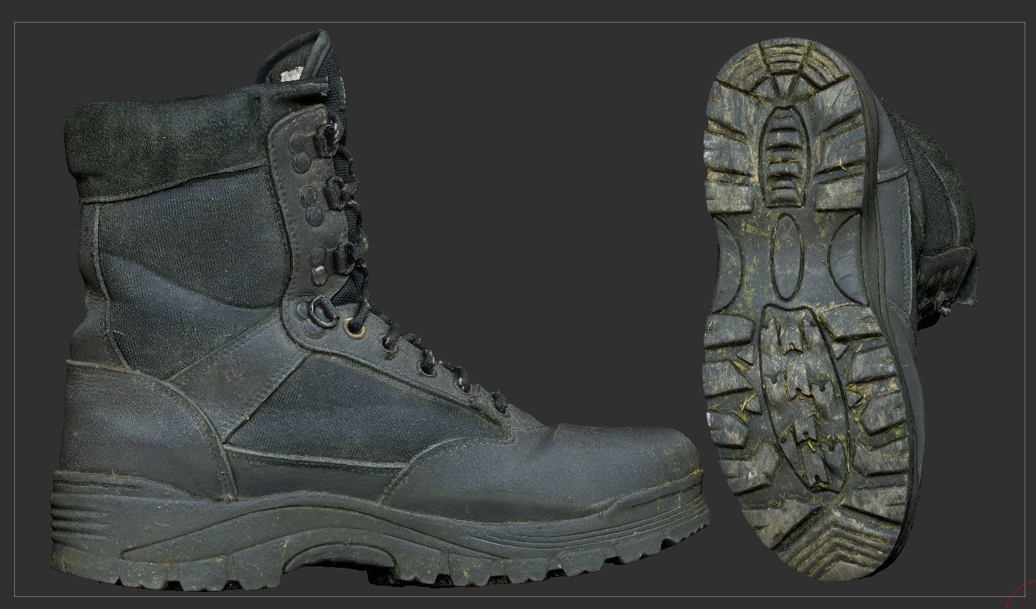 3D model Military Boot VR / AR / low-poly | CGTrader
