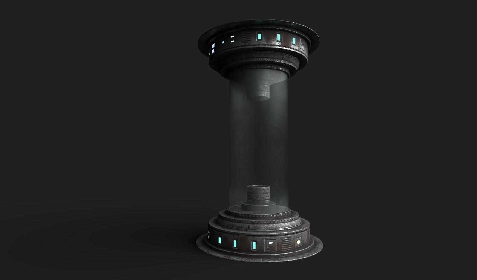 3D model Sci-Fi Capsule game-ready VR / AR / low-poly | CGTrader