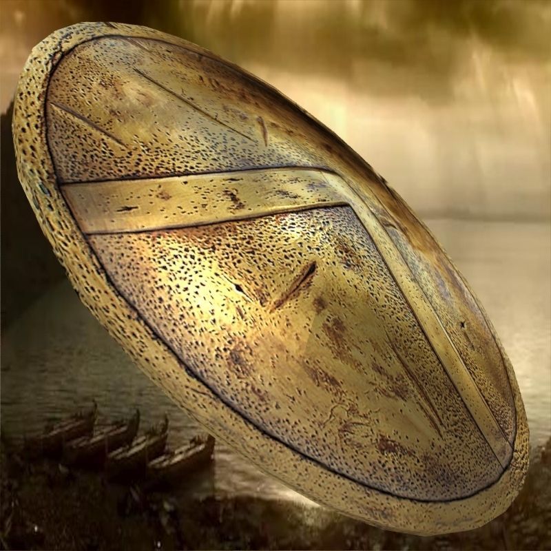 3D model spartans shield VR / AR / low-poly | CGTrader