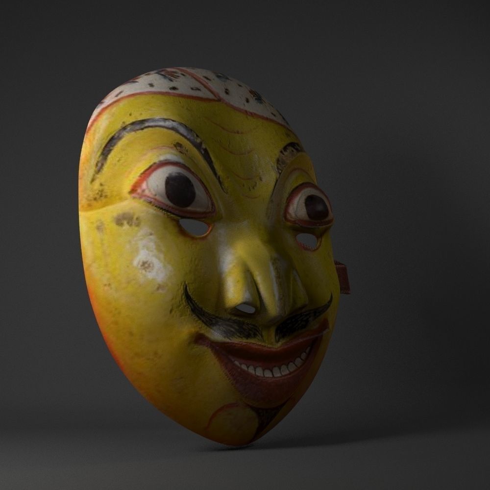 Traditional Mask 3D model | CGTrader