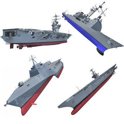 US Navy Ships 3D Models V8 3D model | CGTrader