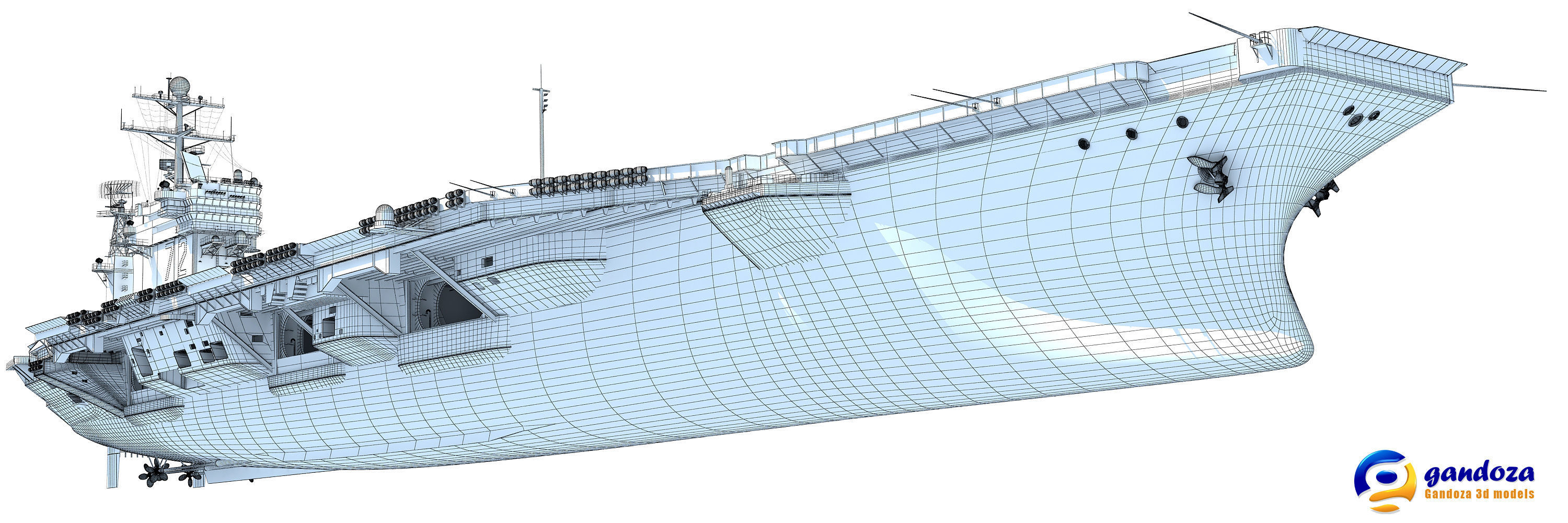 Set of 7 US Navy Ships 3D model | CGTrader