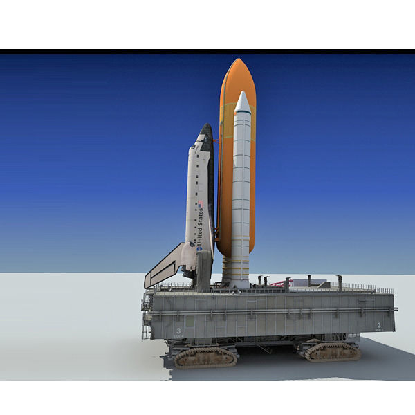 NASA Shuttle Launch Pad 3D model | CGTrader