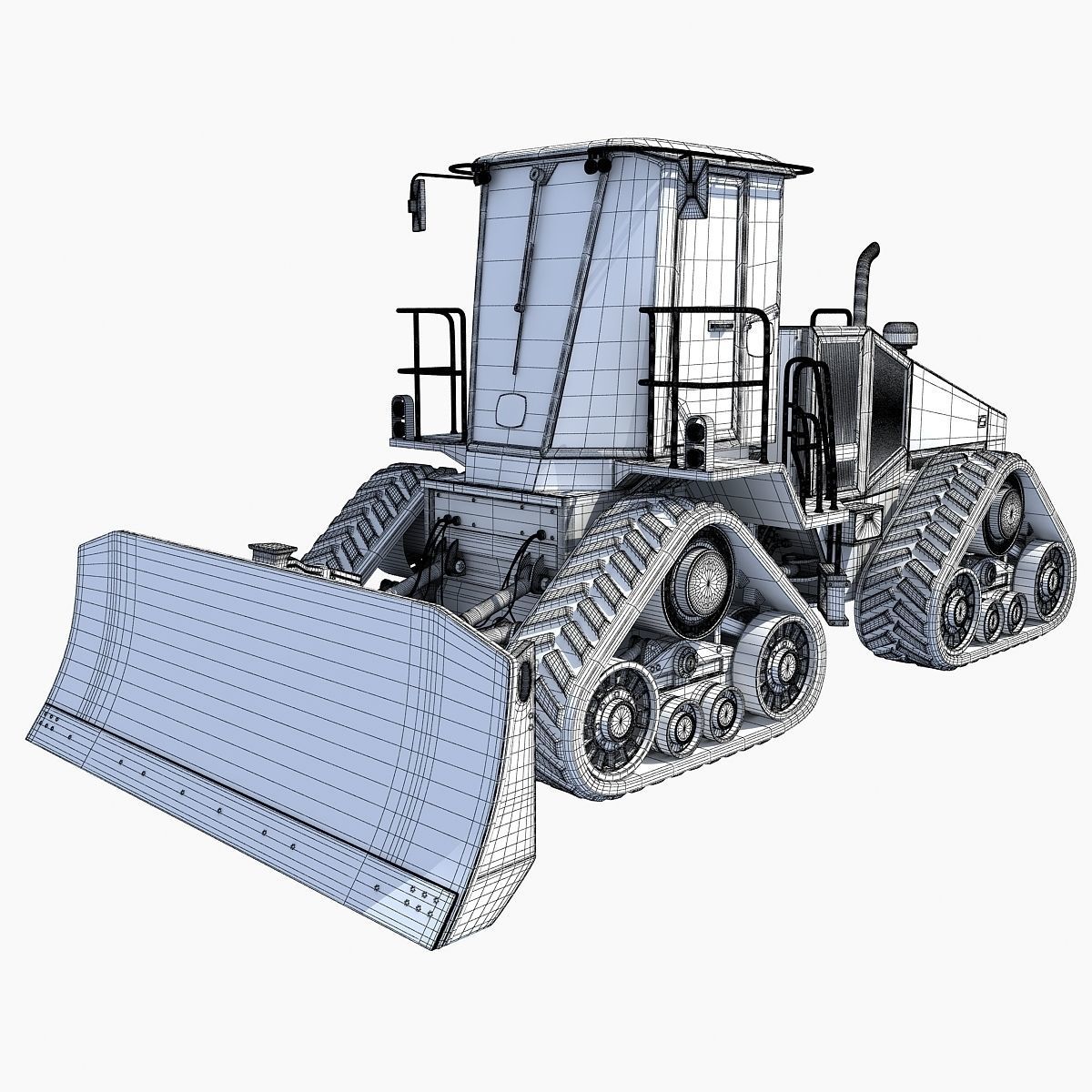 John Deere High Speed Dozer 3D model | CGTrader