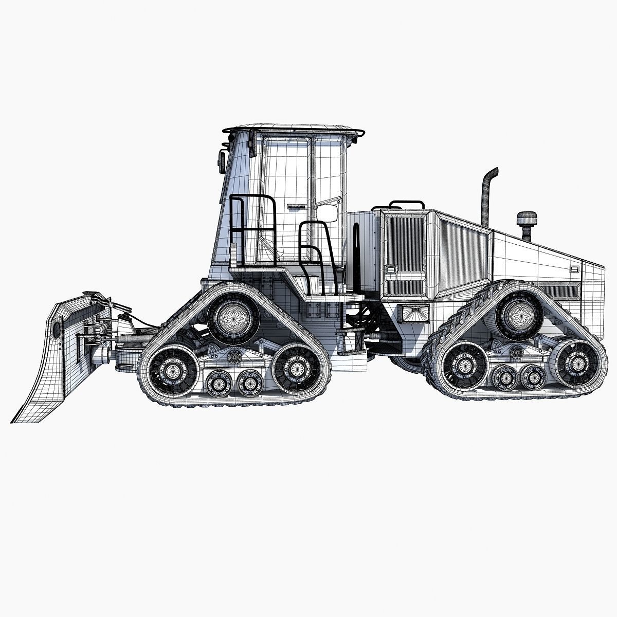 John Deere High Speed Dozer 3D model | CGTrader