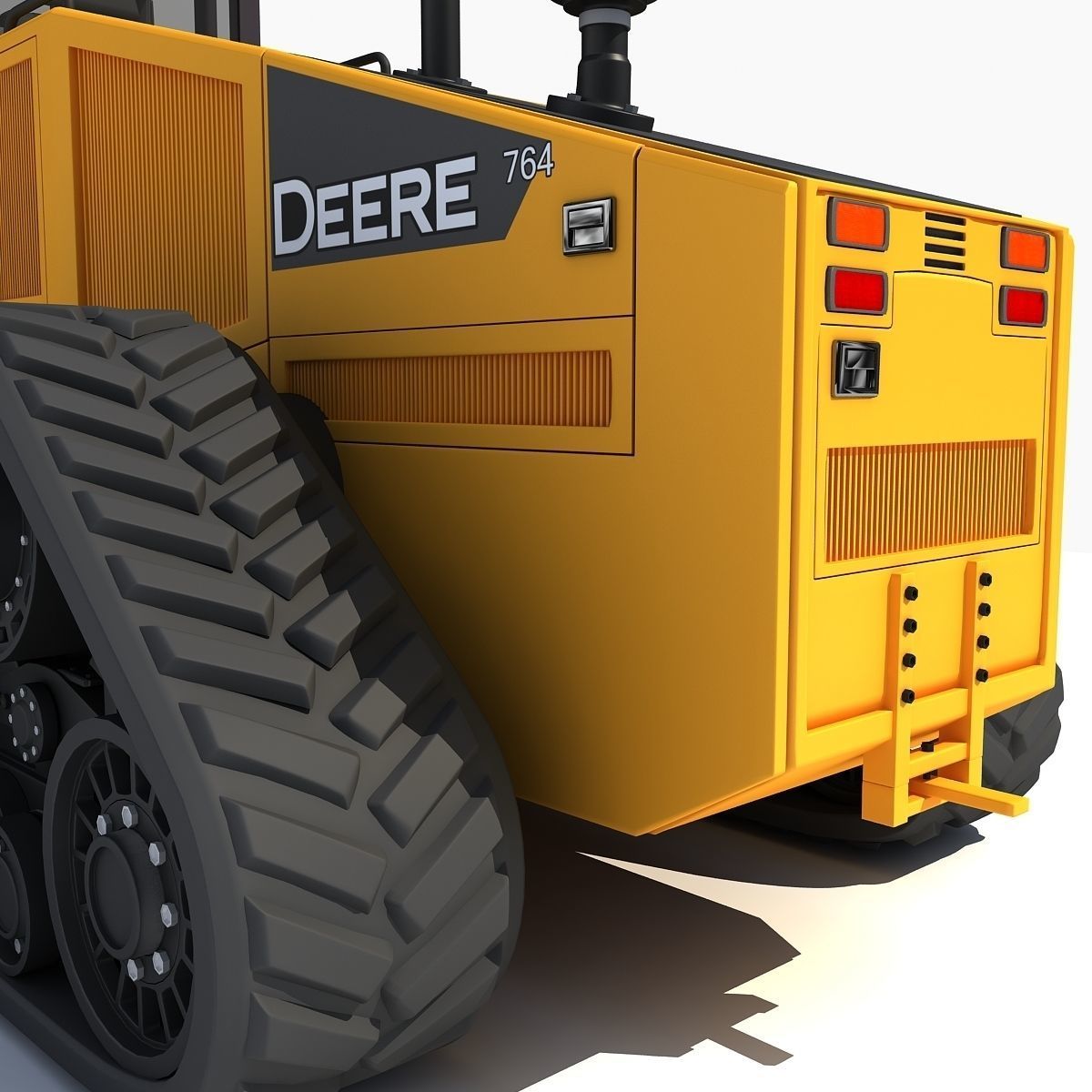 John Deere High Speed Dozer 3D model | CGTrader