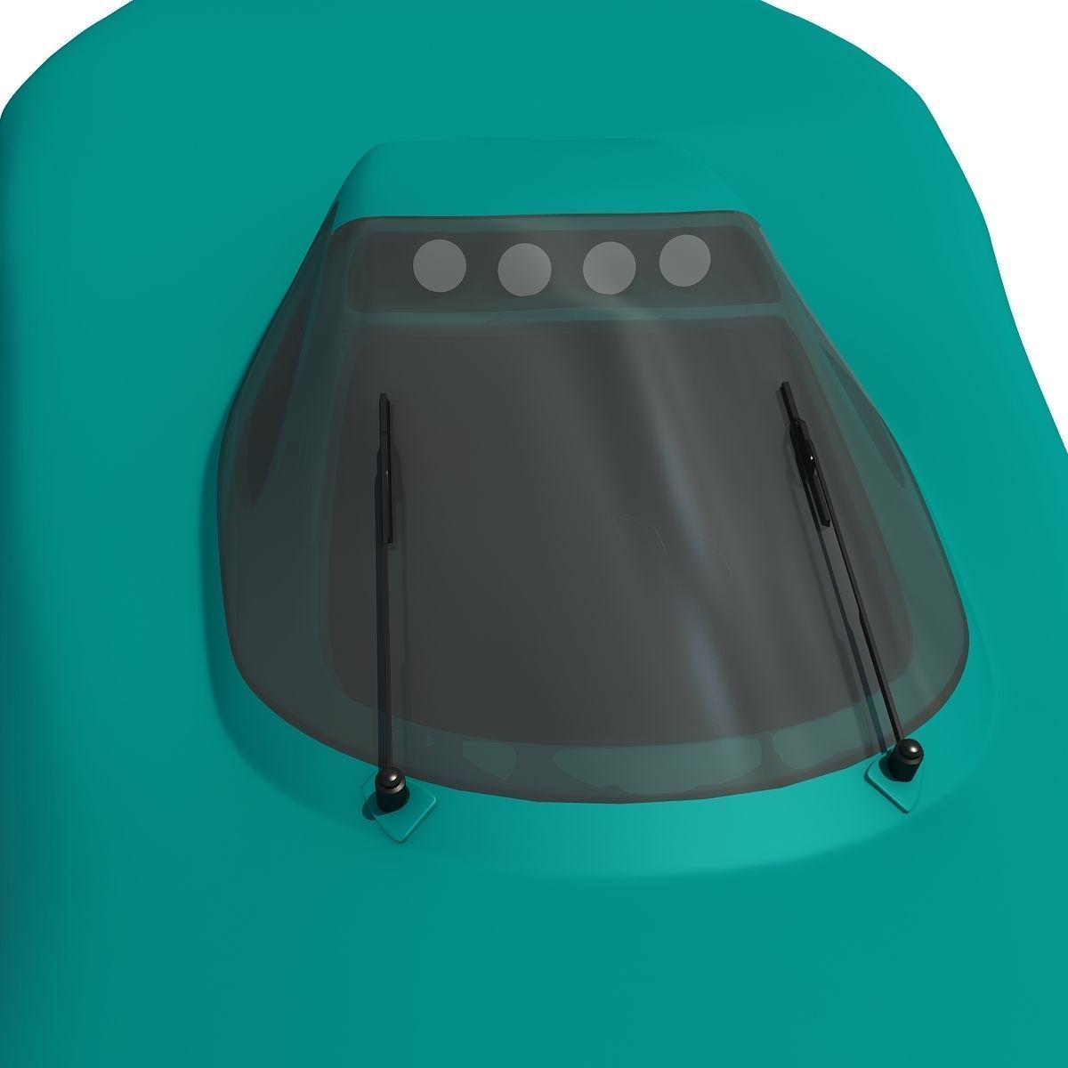 Blue High-Speed Train Shinkansen 3D model | CGTrader