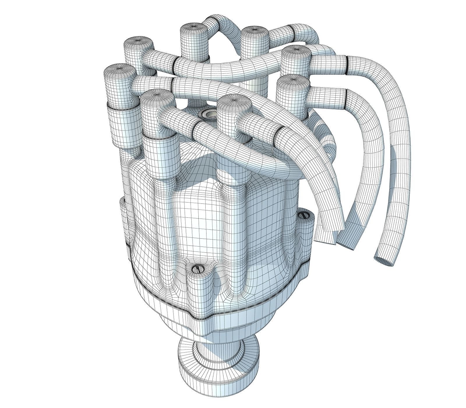 Engine Distributor 3D model | CGTrader