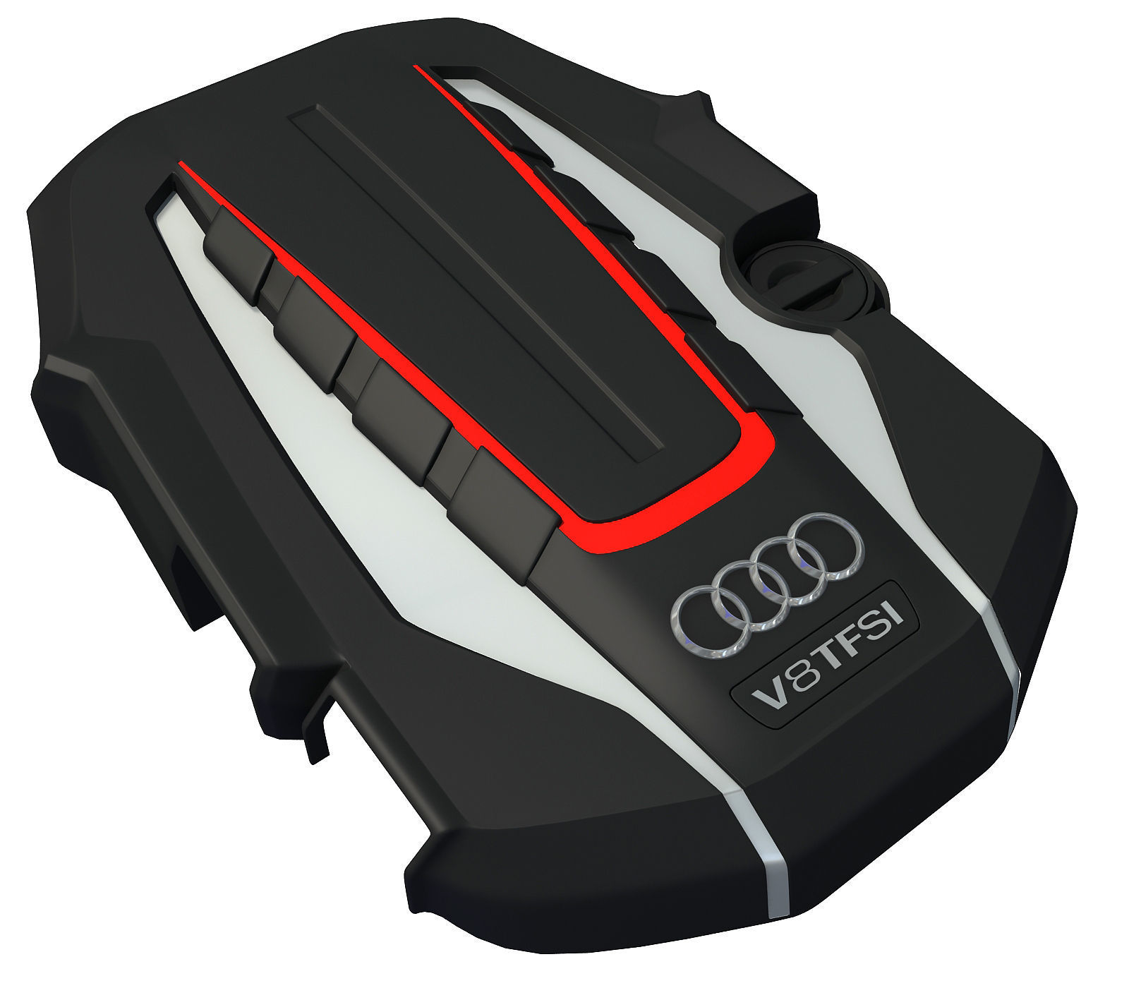 Audi Engine Cover 3D model | CGTrader