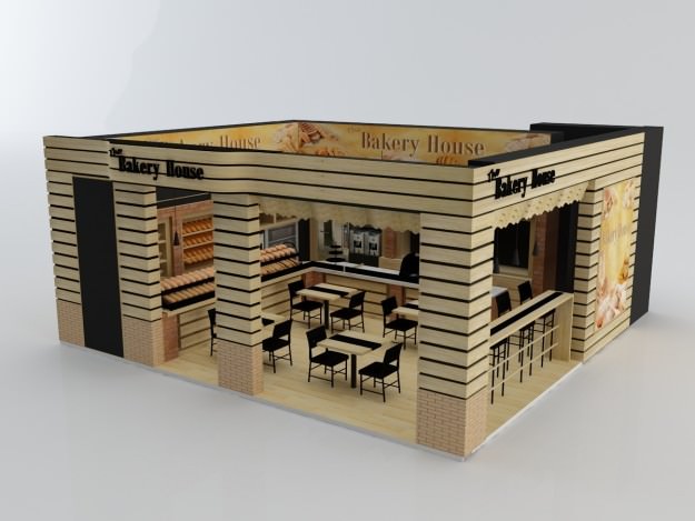 Bakery 3D Model .max .3ds - CGTrader.com