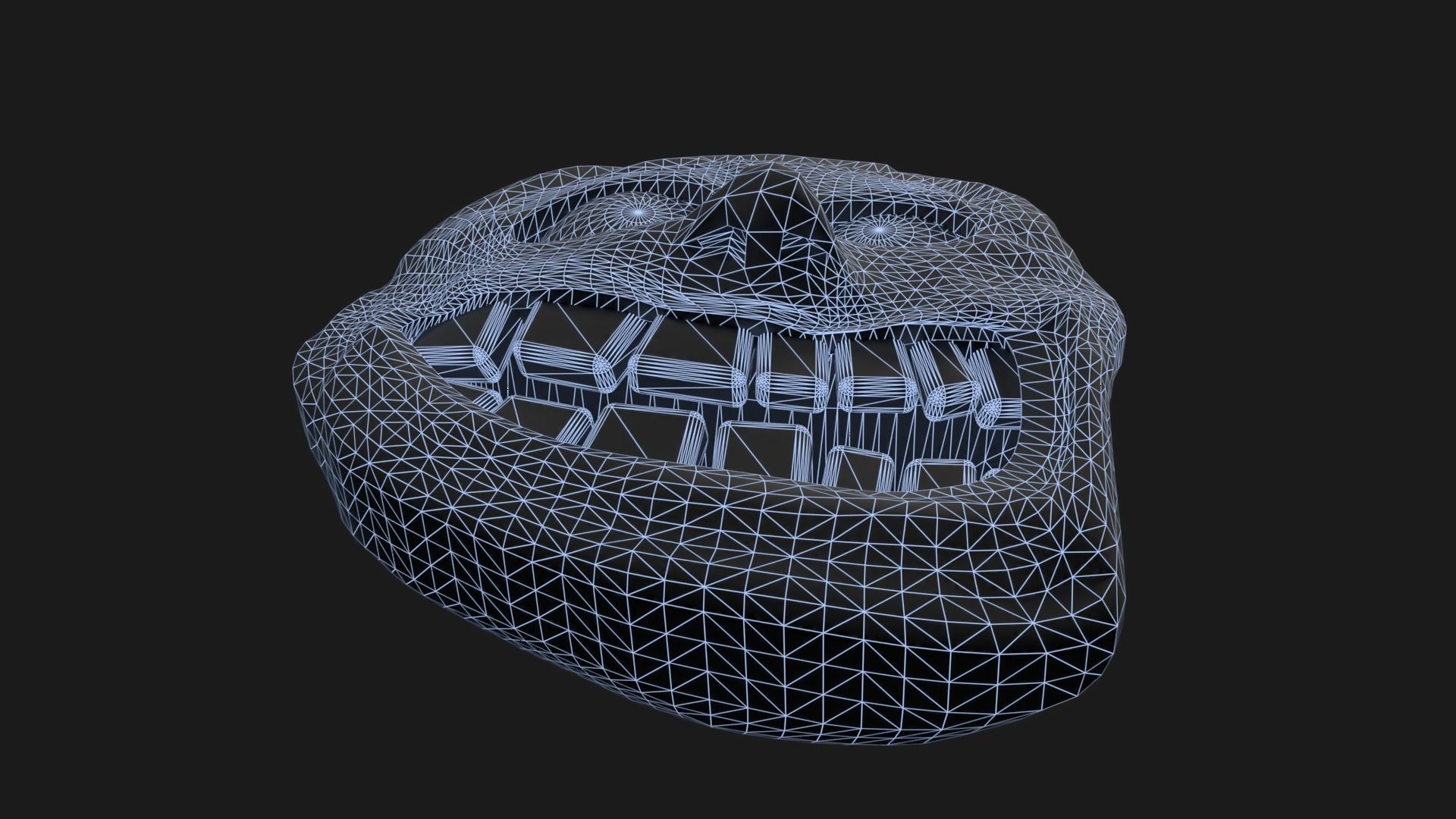 TrollFace mask with smile 3D model | CGTrader