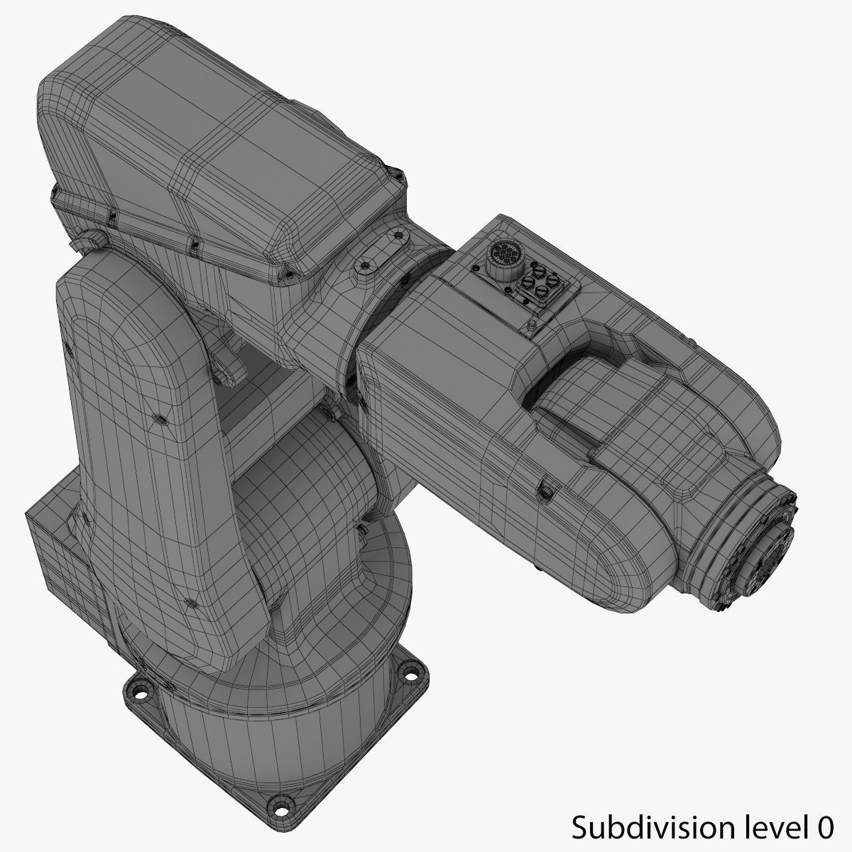 Industrial Robot ABB IRB 120 3D model | CGTrader