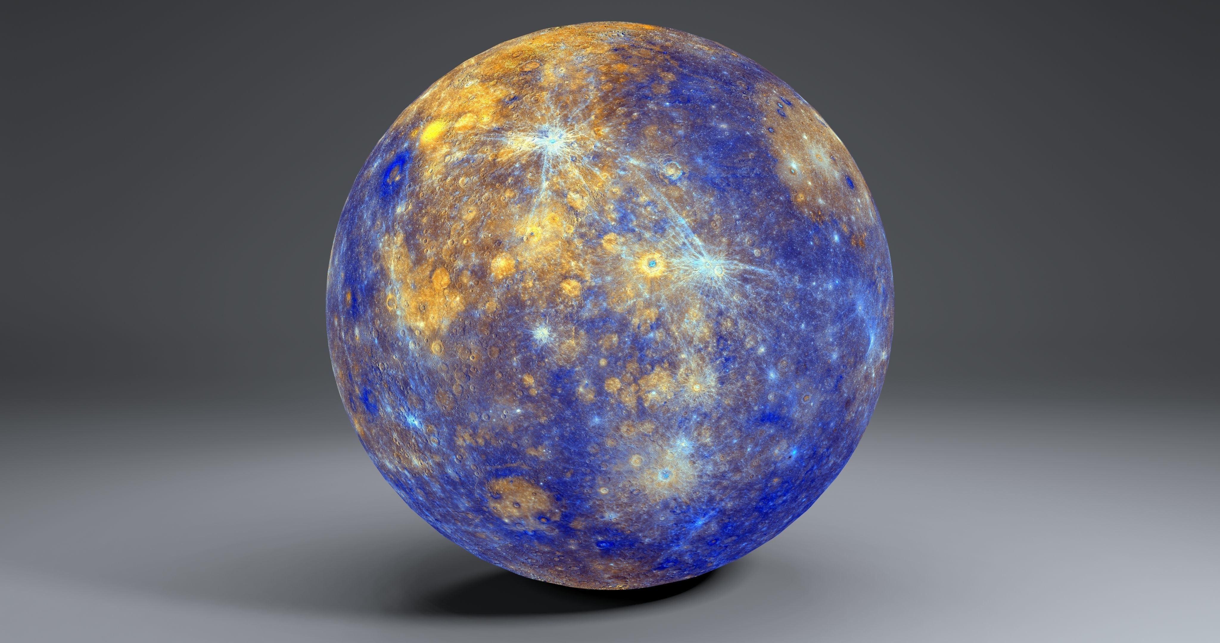 Mercury 11k Globe 3D model | CGTrader