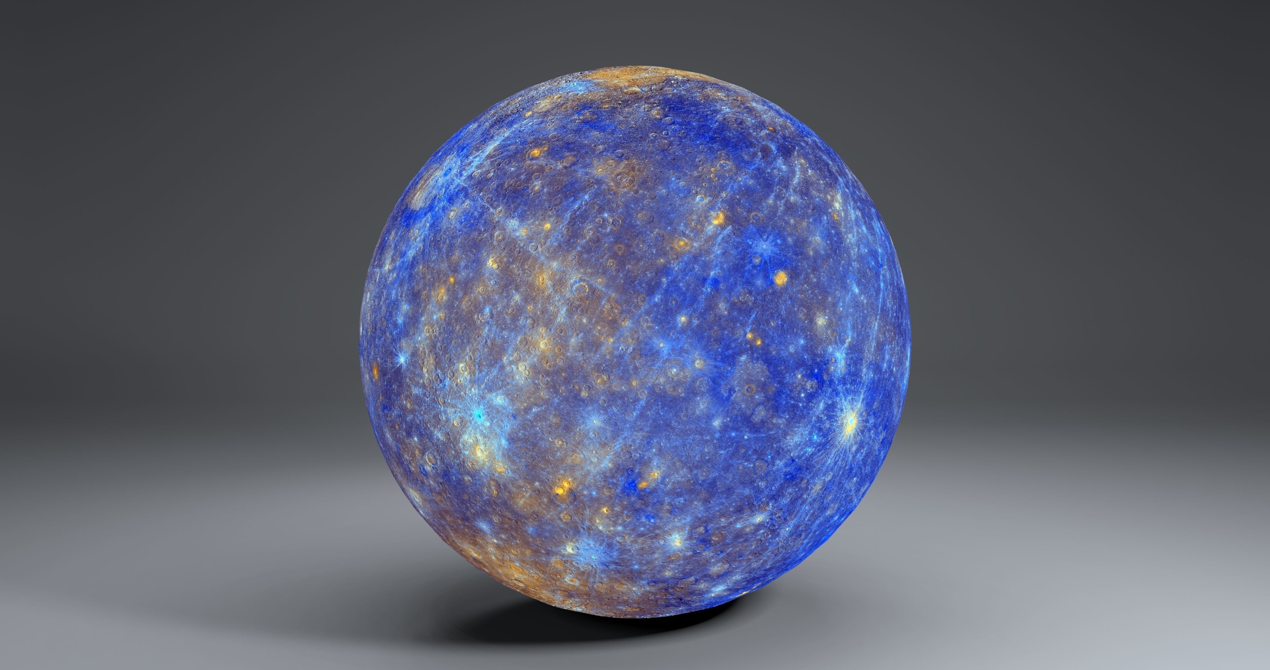 Mercury 11k Globe 3D model | CGTrader