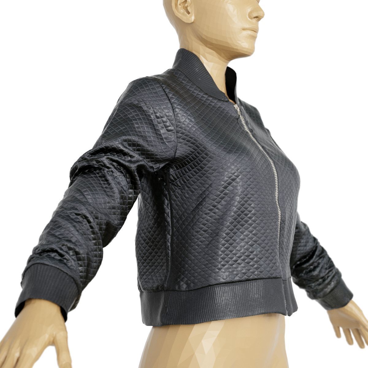 3D model Jacket Black Decorated Women Clothing Fashion VR / AR / low ...