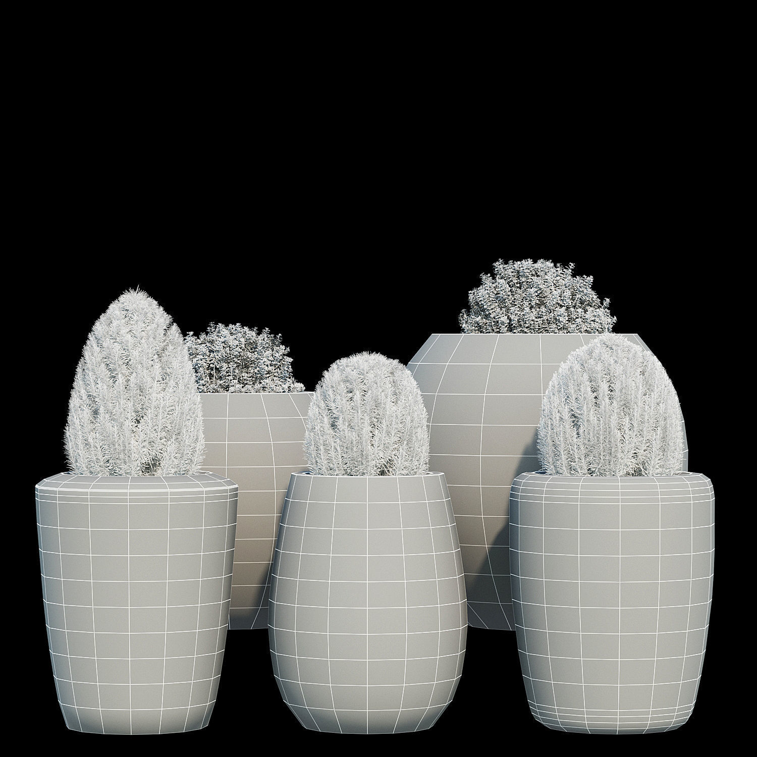 Pot Deco XXL 3D model | CGTrader